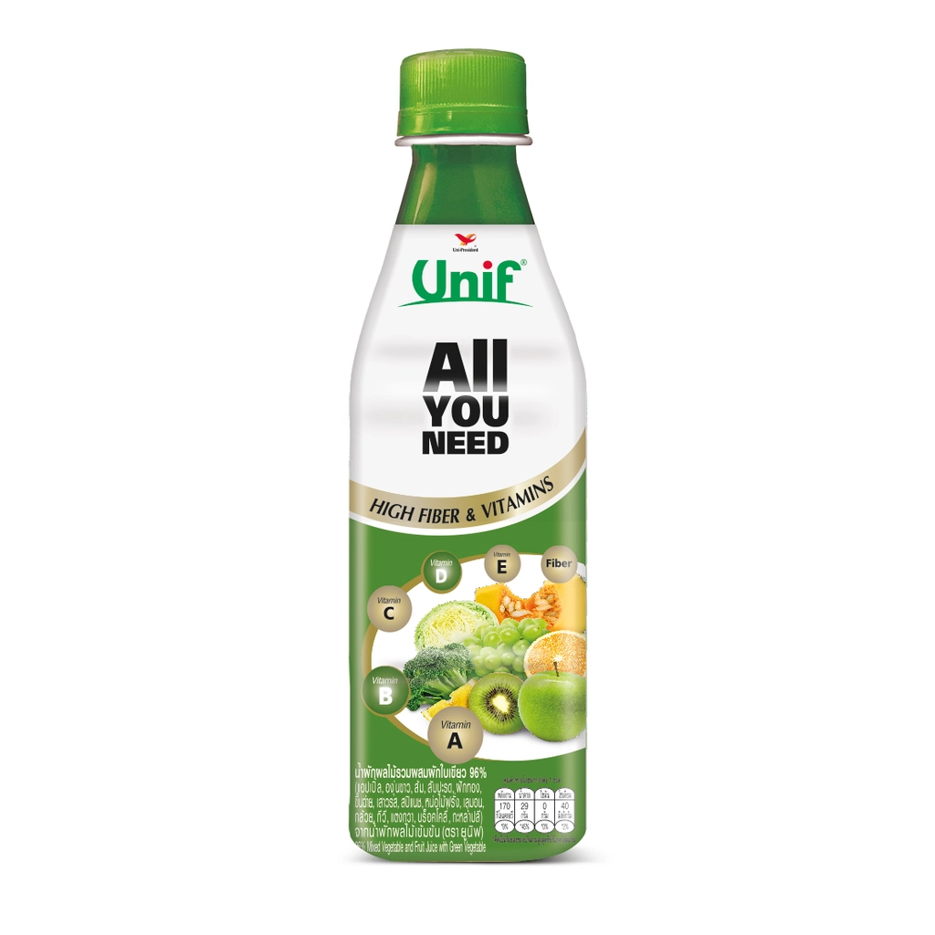 Unif Green Veggie Juice 100percent 300ML.