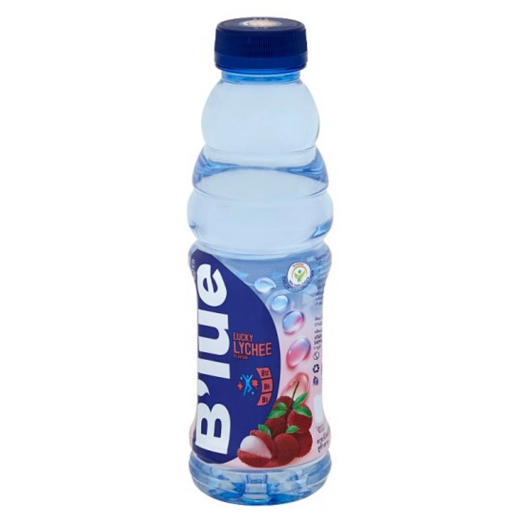 B'lue Lucky Lychee Flavour Infused Vitamin Water 500ML.