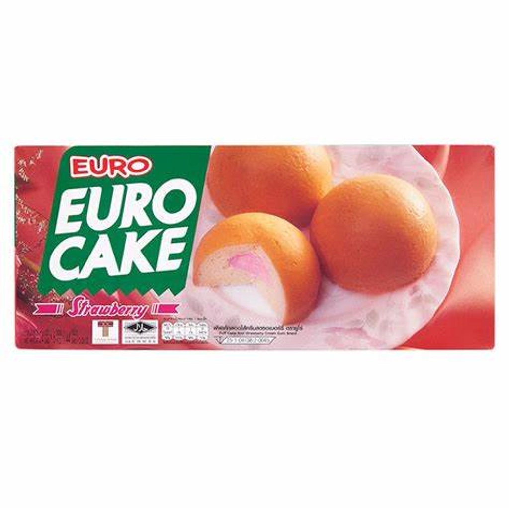 Euro Strawberry Cake 144G