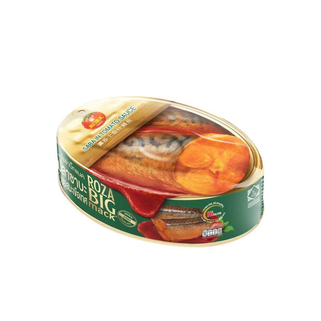 Roza Big Mack Saba In Tomato Sauce 220G