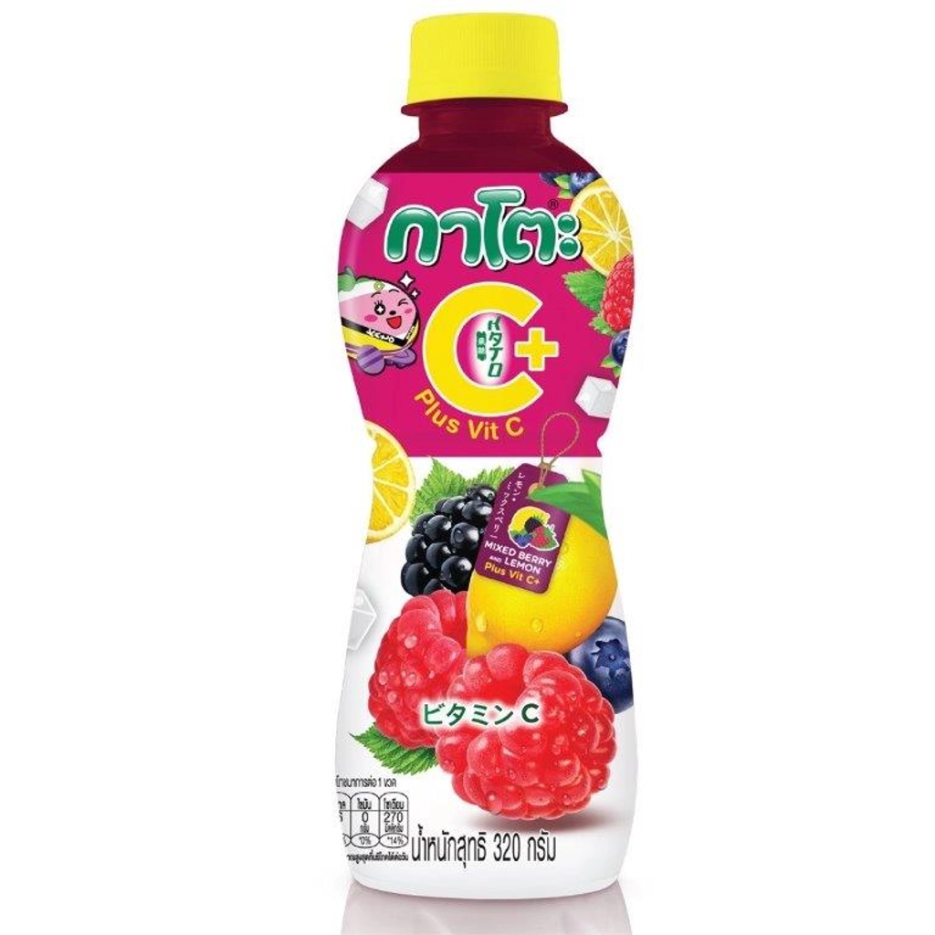Kato Mix Berry Vit C with Nata De Coco 320g