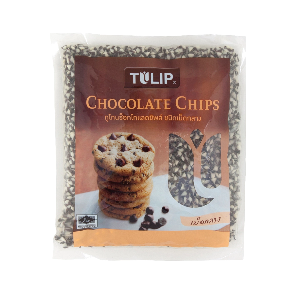 Tulip Chocolate Two Tone Chips 550G.