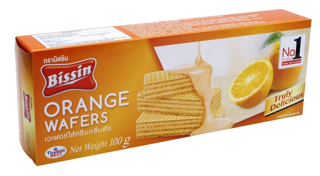 Bissin Wafer Orange 100G