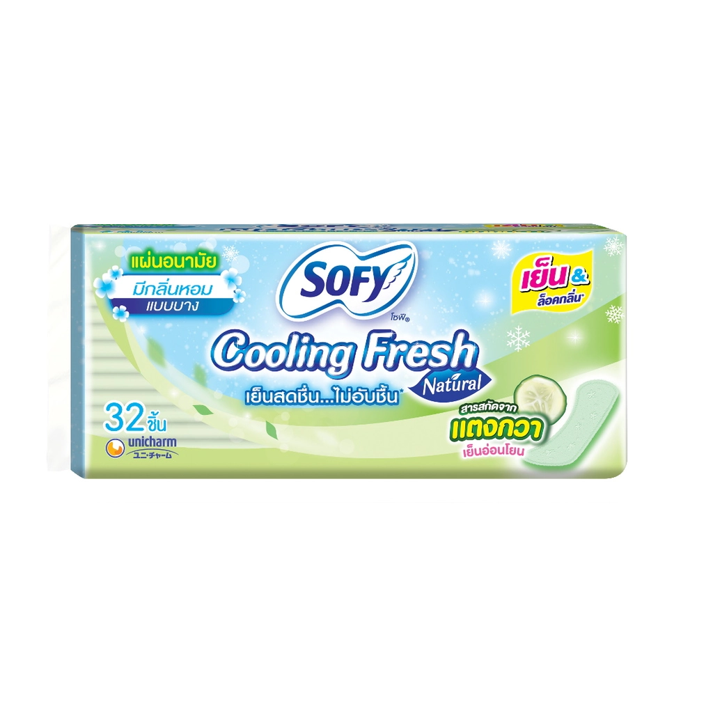 Sofy Cooling Natural Slim 32PCS.