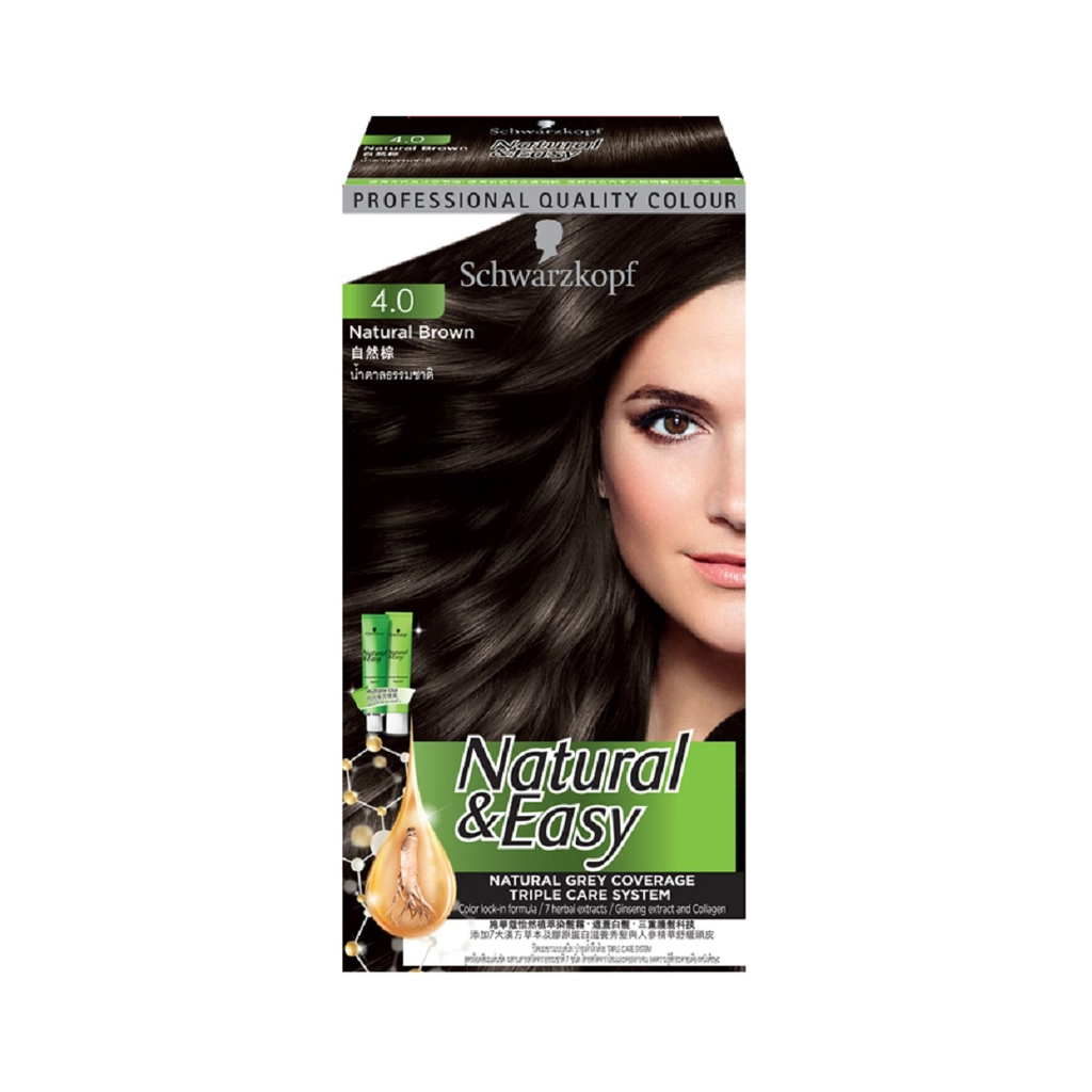 Natural & Easy Color Crème No.4.0 60G.