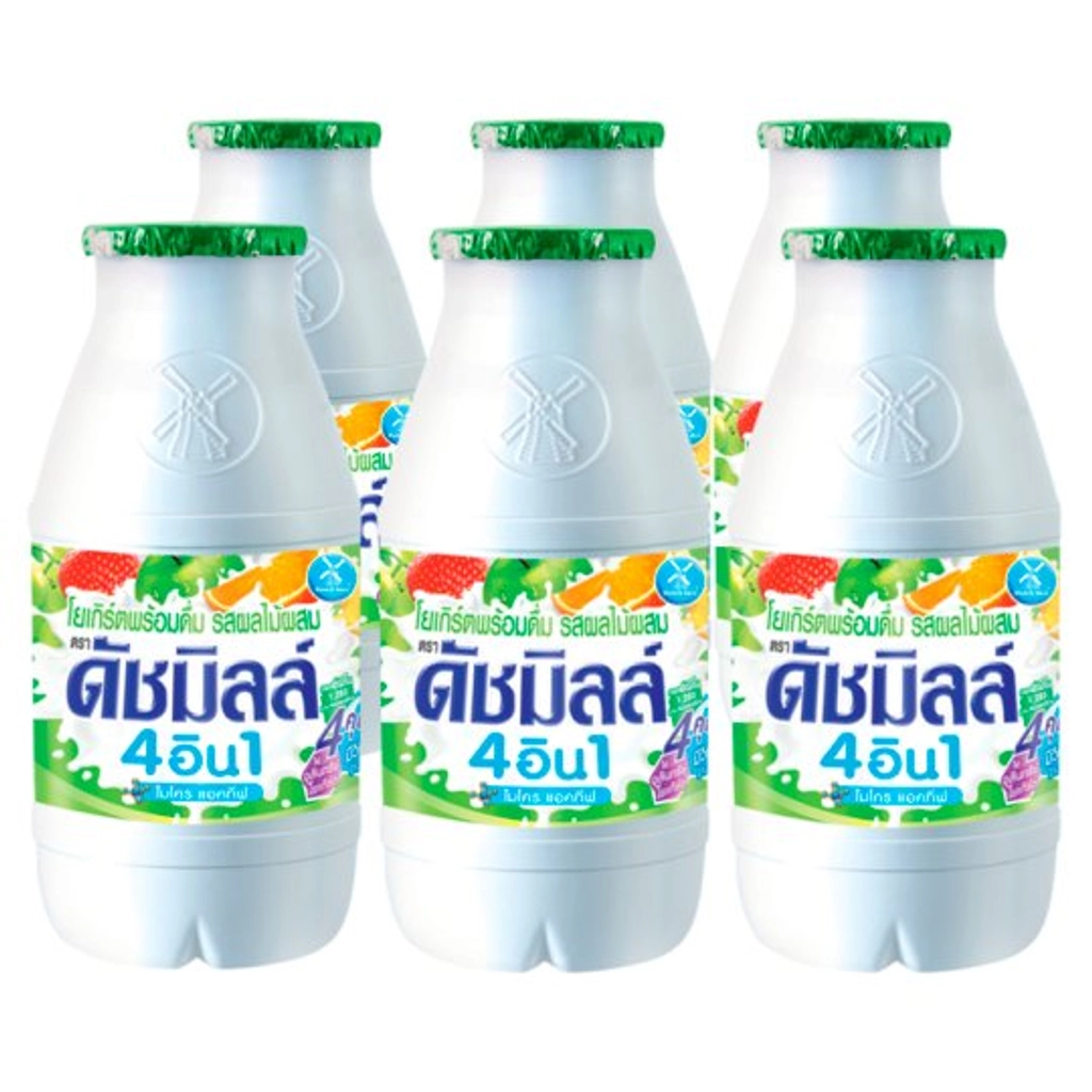 Dutch Mill Drinking Yoghurt Mixed Fruit 100ML. Pack6