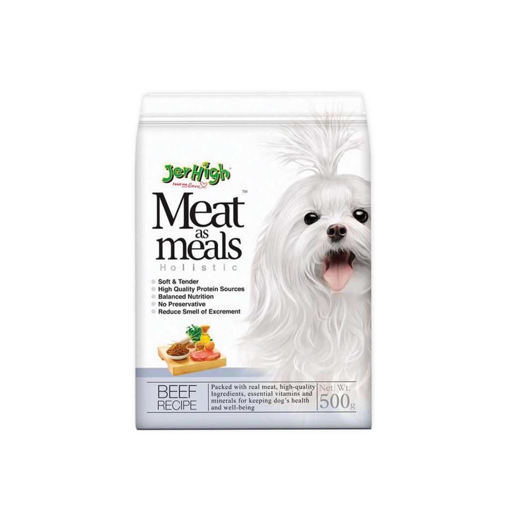 ๋Jerhigh Meat As Meals Beef 500G.