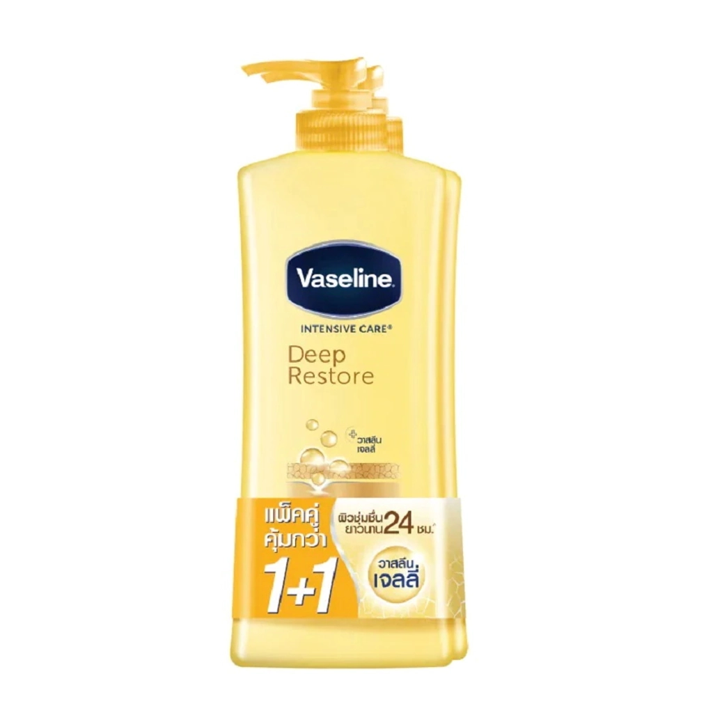 VASELINE DEEP RESTORE LOTION 300ML.x2