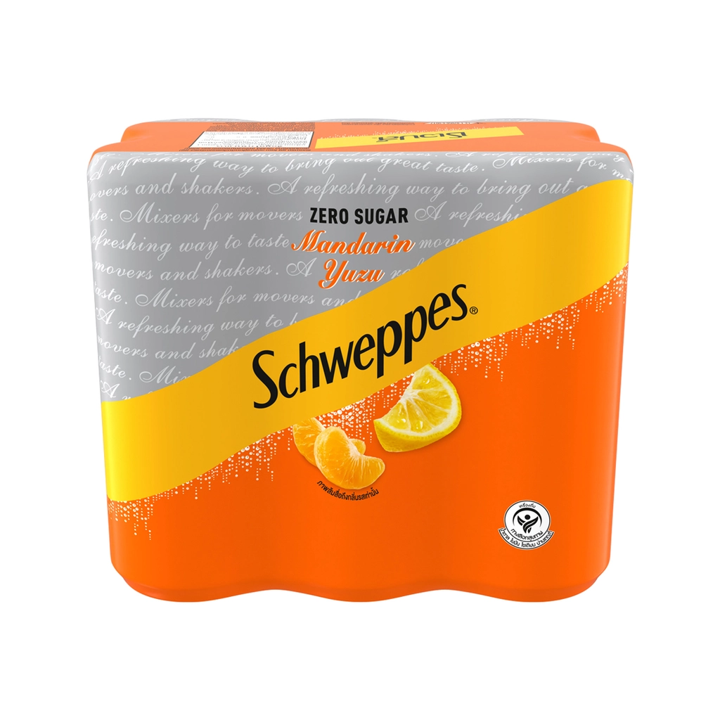 Schweppes Zero Mandarin Yuzu6*330Ml