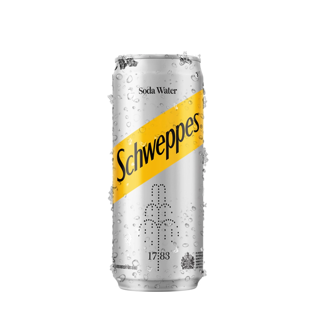 Schweppes Mixer Soda Water 330ML.