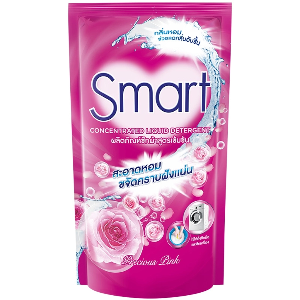 Smart Concentrated Liquid Detergent Pink 700ML.