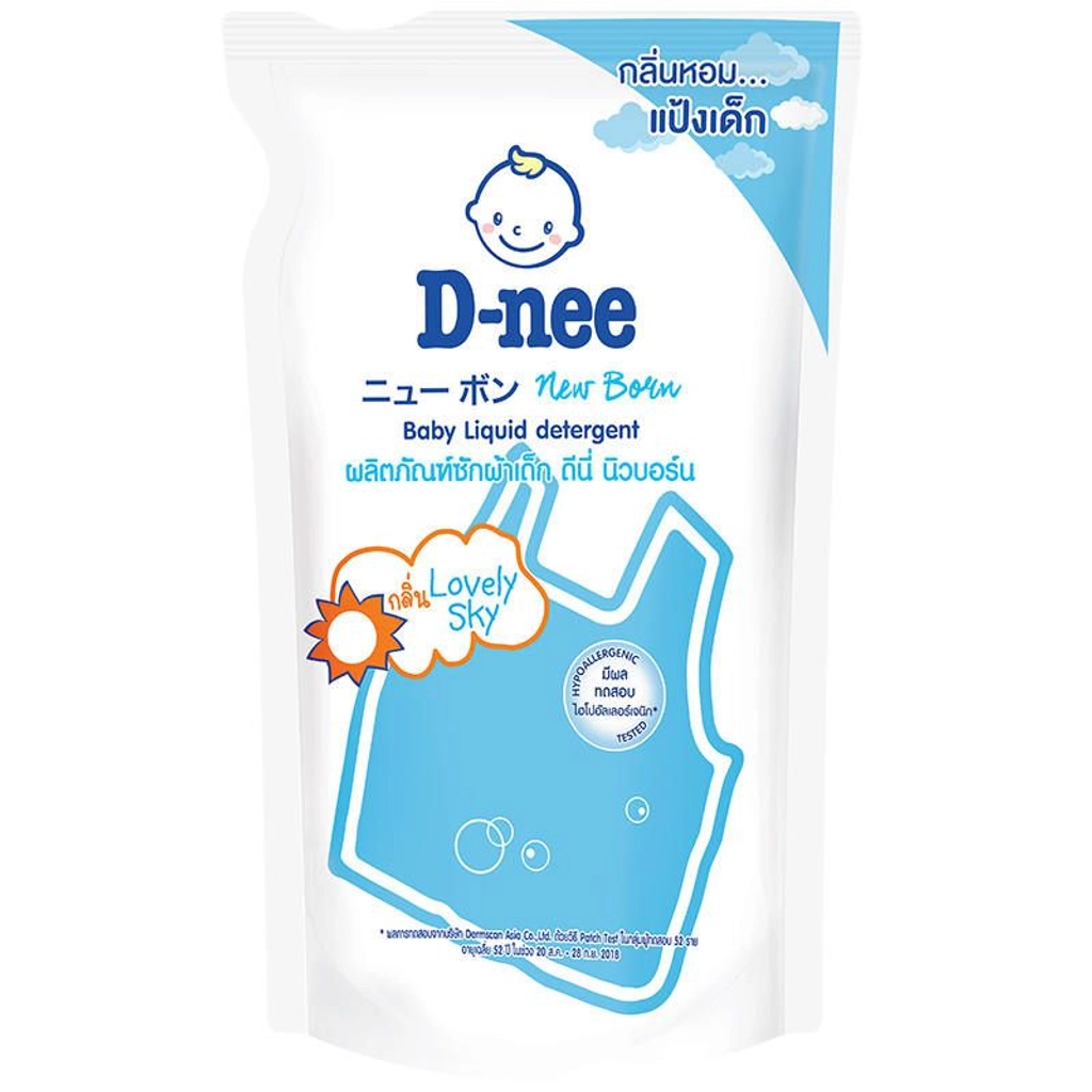 D Nee Baby Liquid Detergent Lively Sky Scent 600ML.