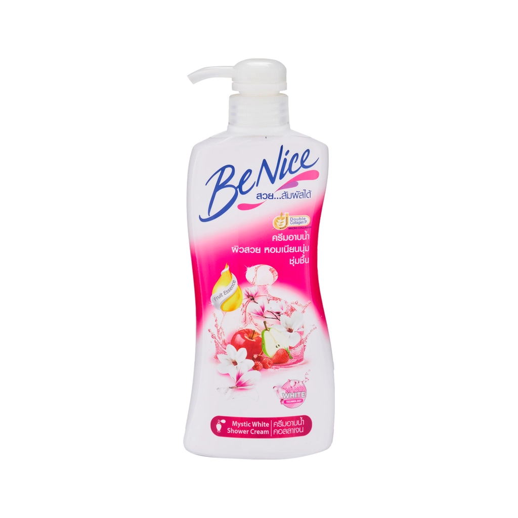 Benice Mystic White Shower Cream 450ML.