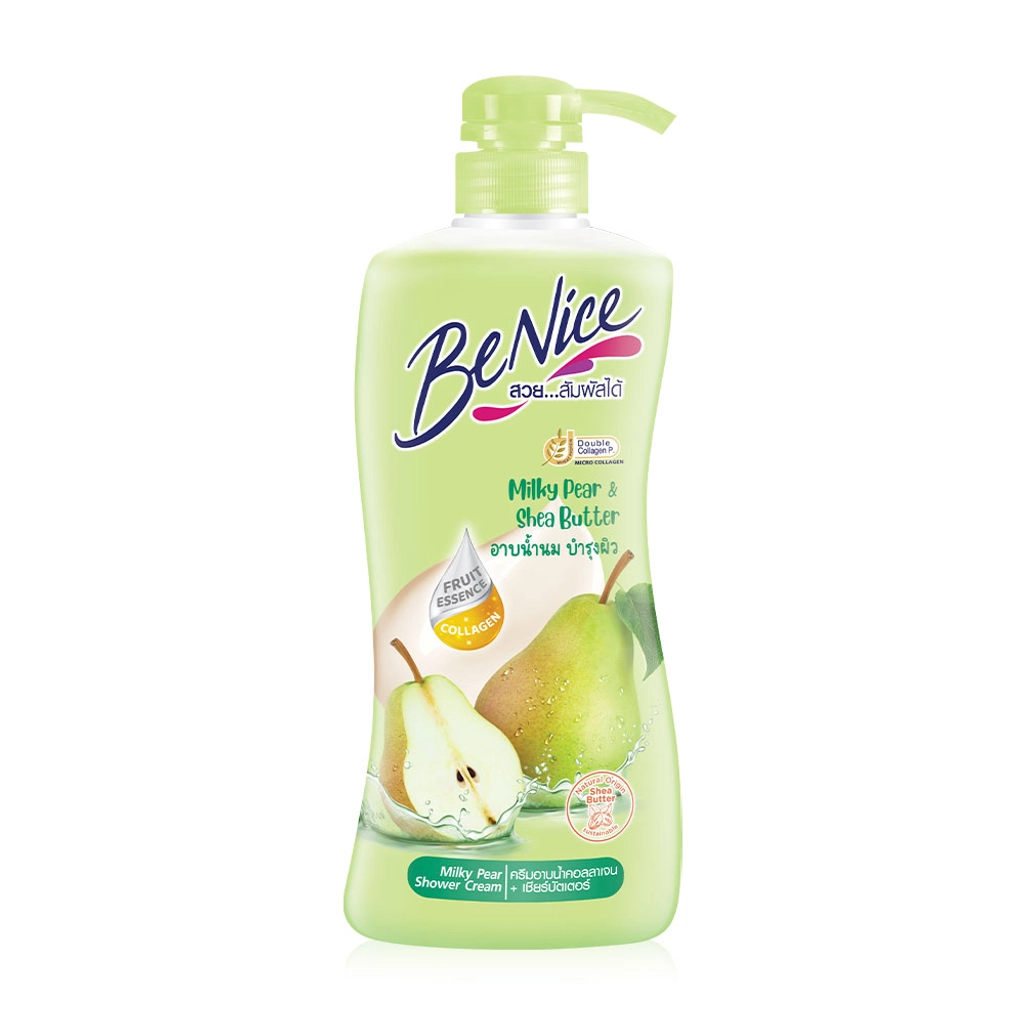 Benice Shower Cream Milky Pear 400ML.
