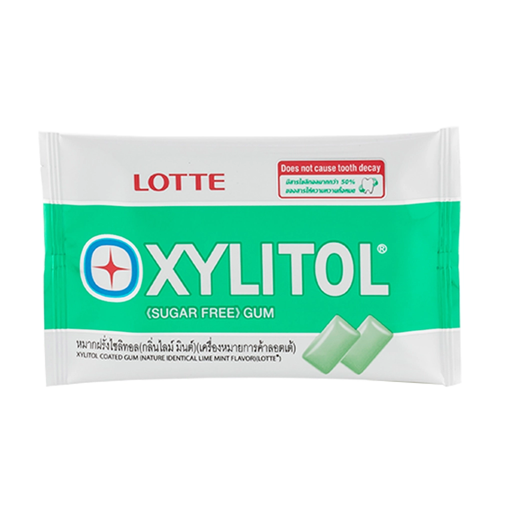 Lotte Xylitol Gum Limemint 11.6G.