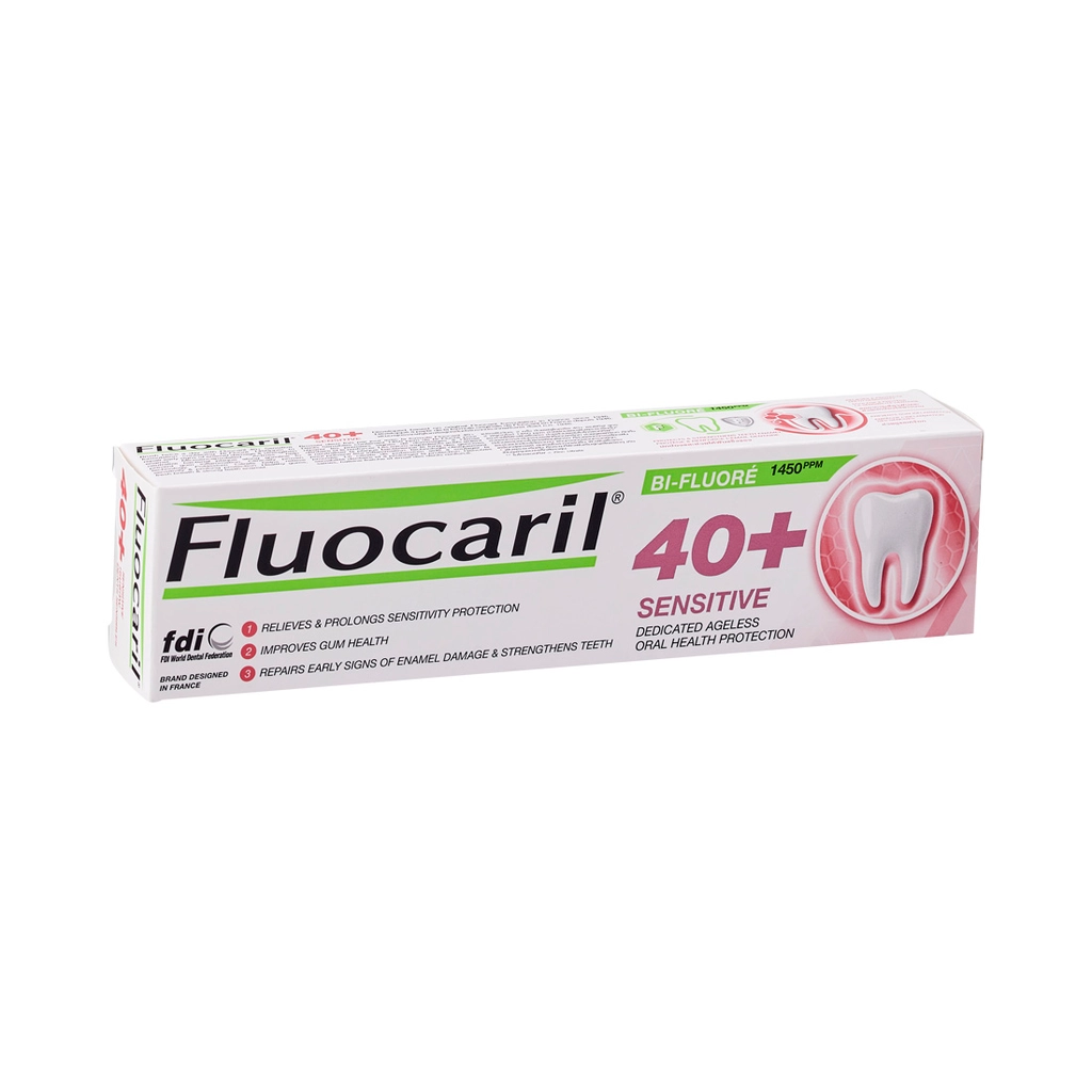Fluocaril Toothpaste 40+ Sensitive 160G.
