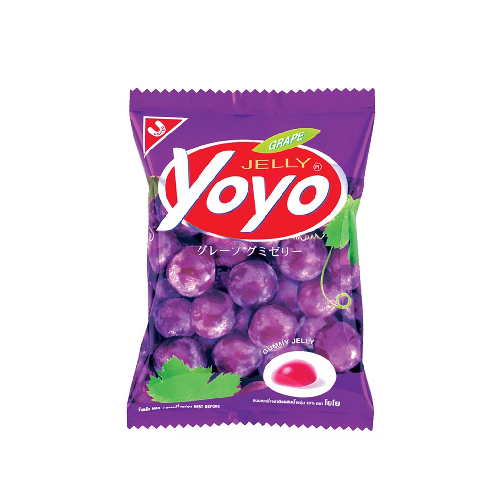 Yoyo Gummy Grape 80G.