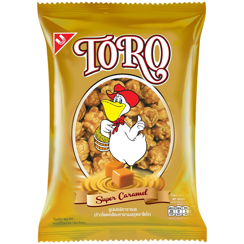 Toro Super Caramel Popcorn 55G.