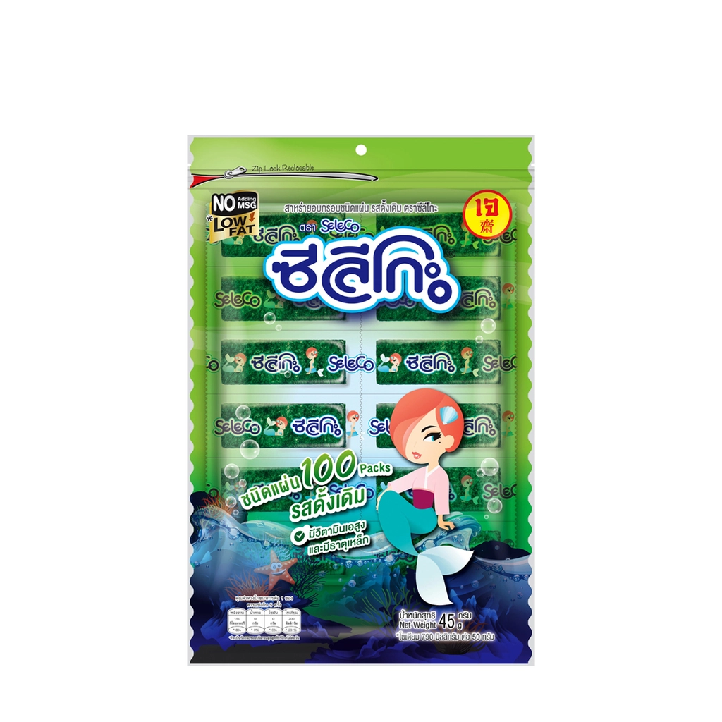 Seleco Crispy Seaweed Original Flavour 45G.
