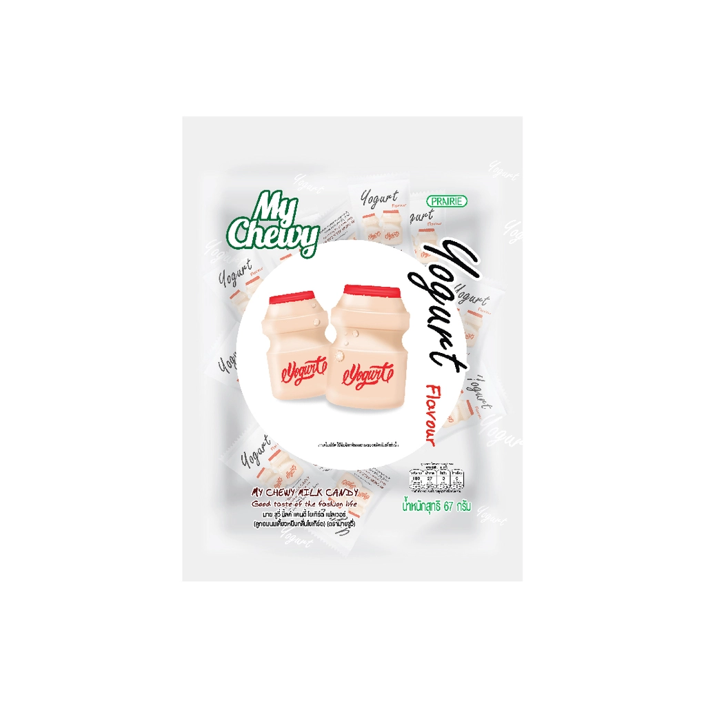 My Chewy Milk Candy Yogurt Flavour 67G.