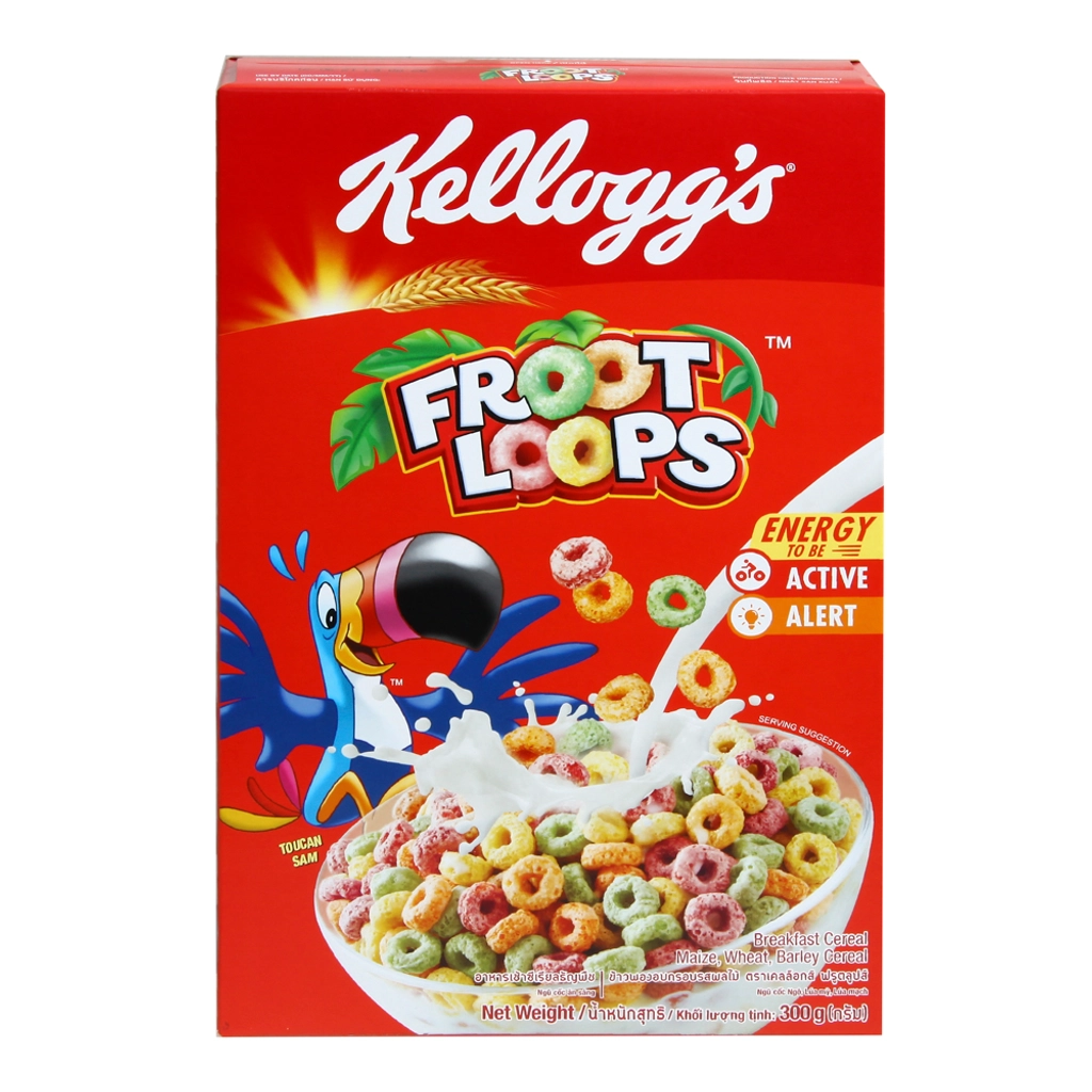 Kelloggs Froot Loops 300G.
