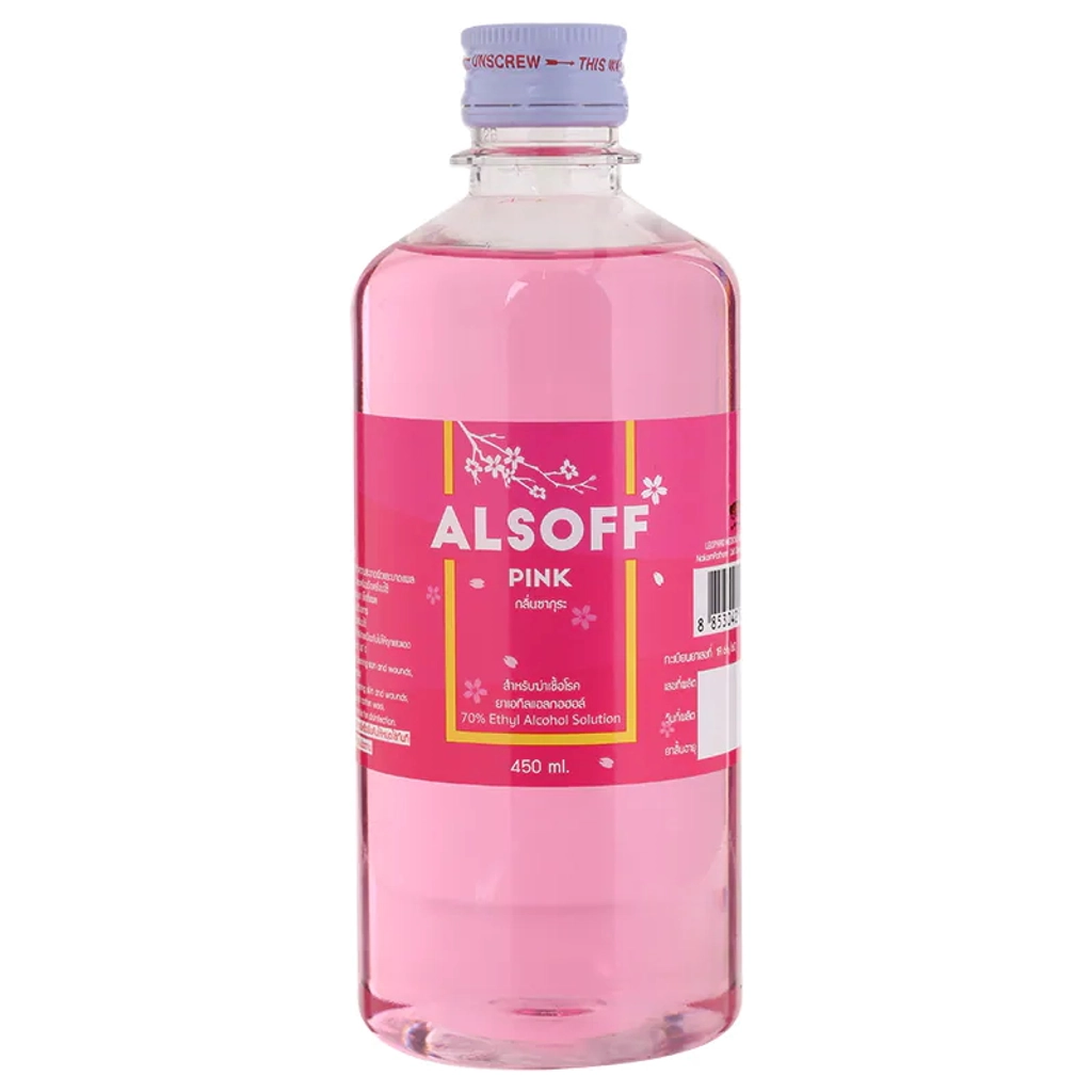 Alsoff Alcohol Pink 450CC.
