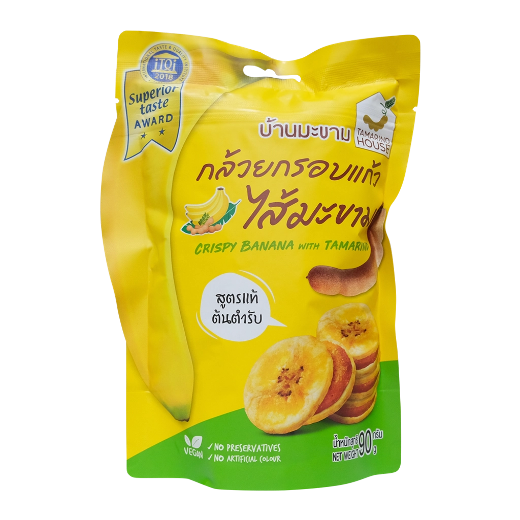 Tamarind House Crispy Banana With Tamarind Jam 90G.