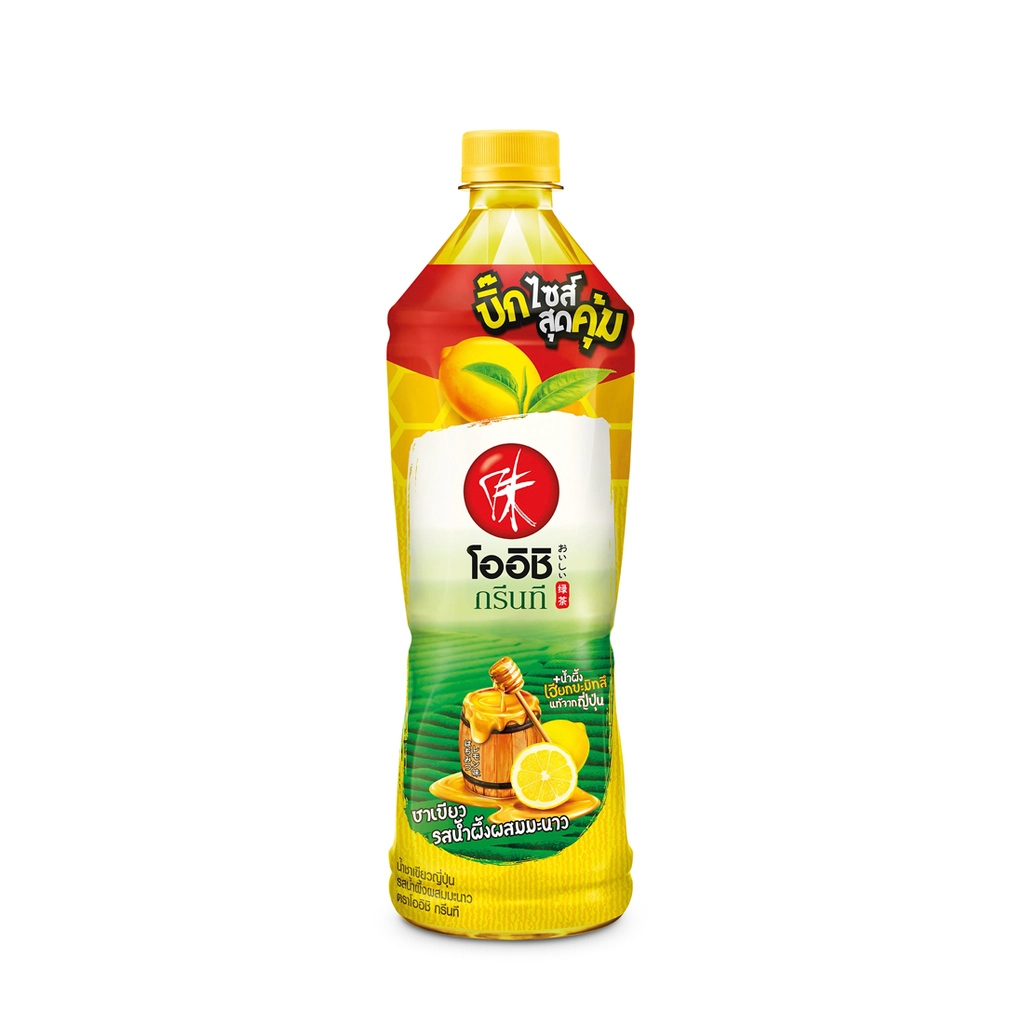 Oishi Green Tea Honey Lemon 800ML.