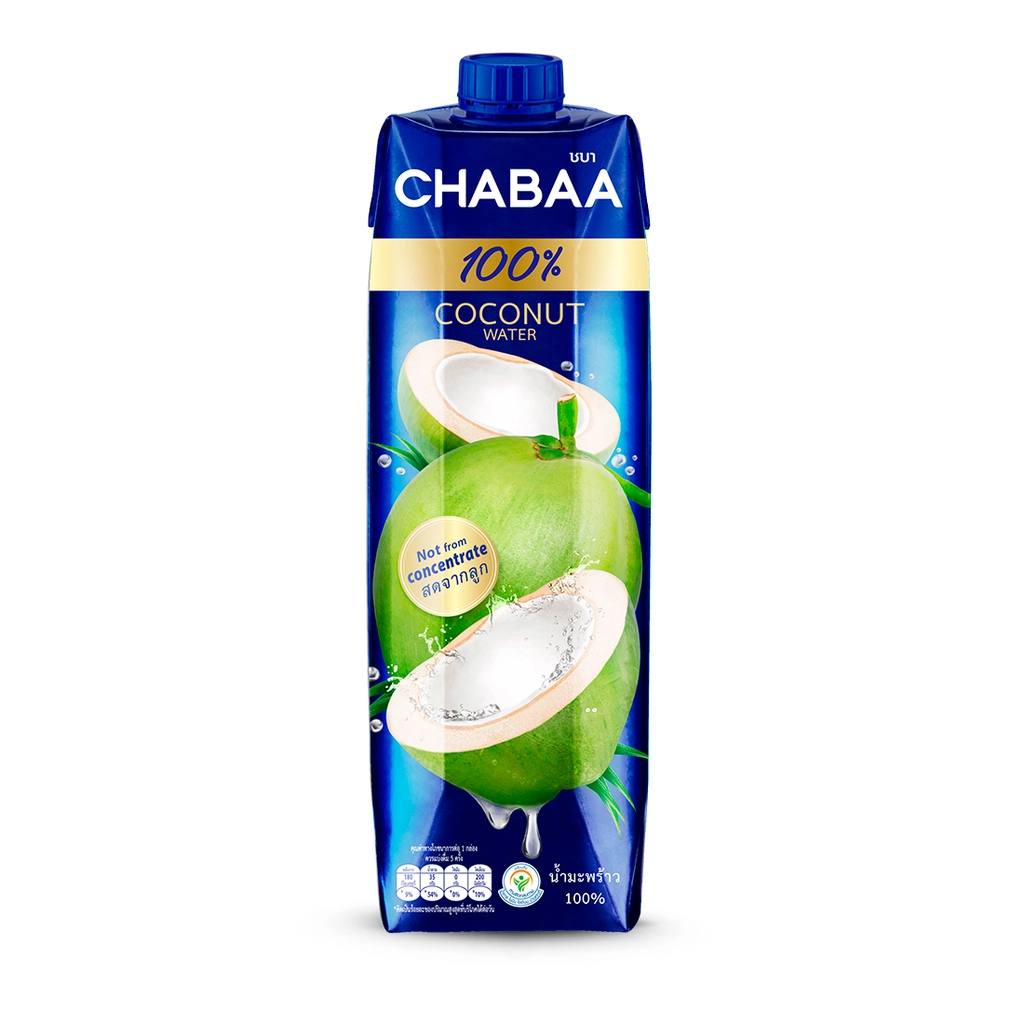 ชบา น้ำมะพร้าว 100% 1000มล.