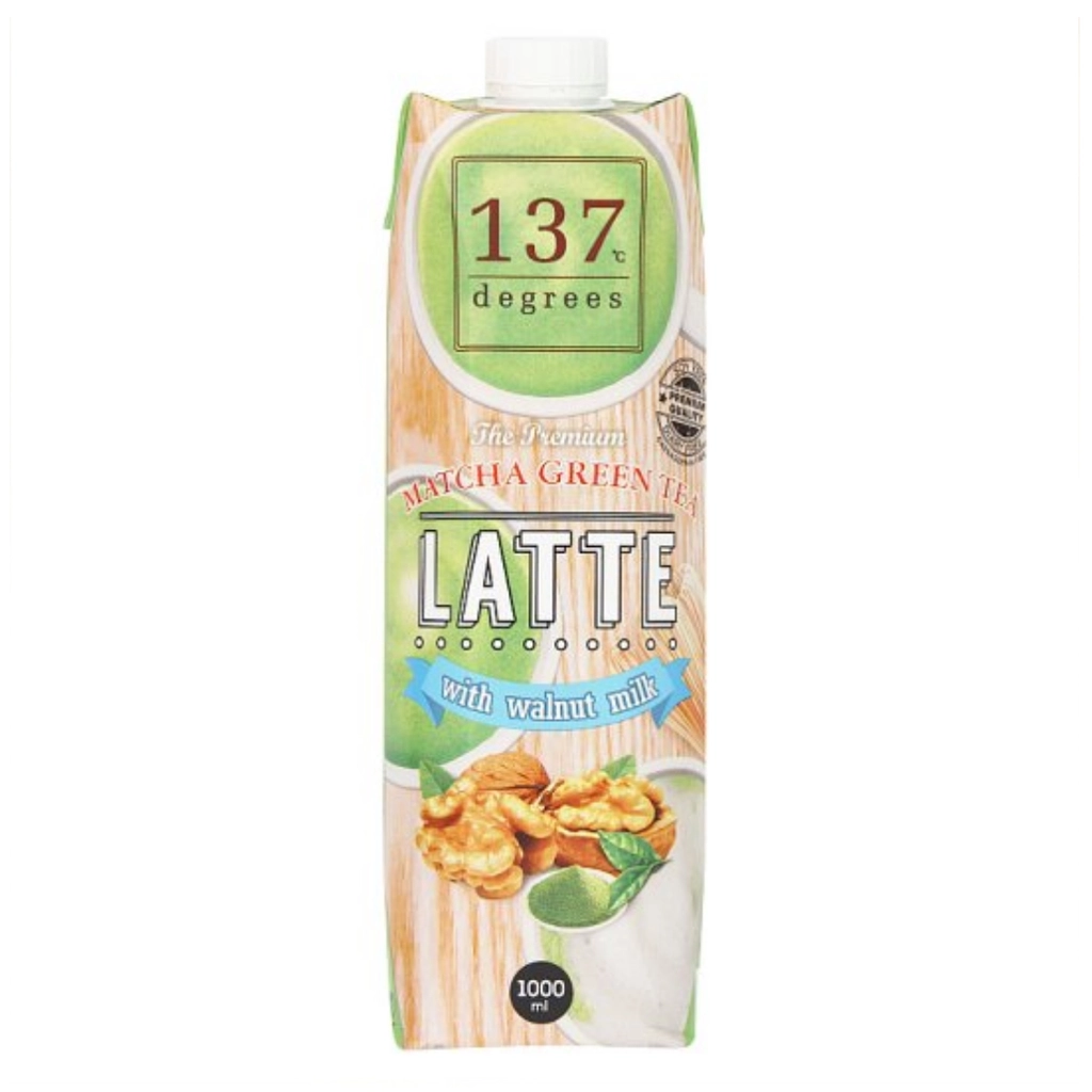 137 Degrees Walnut Milk Matcha Green Tea 1LTR.