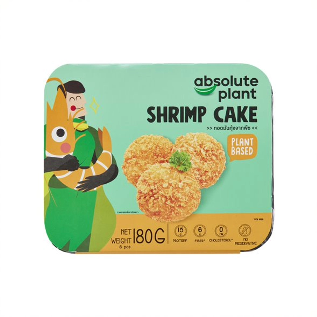 Absolute Plant Plant-Based Shrimp Cake 180G.