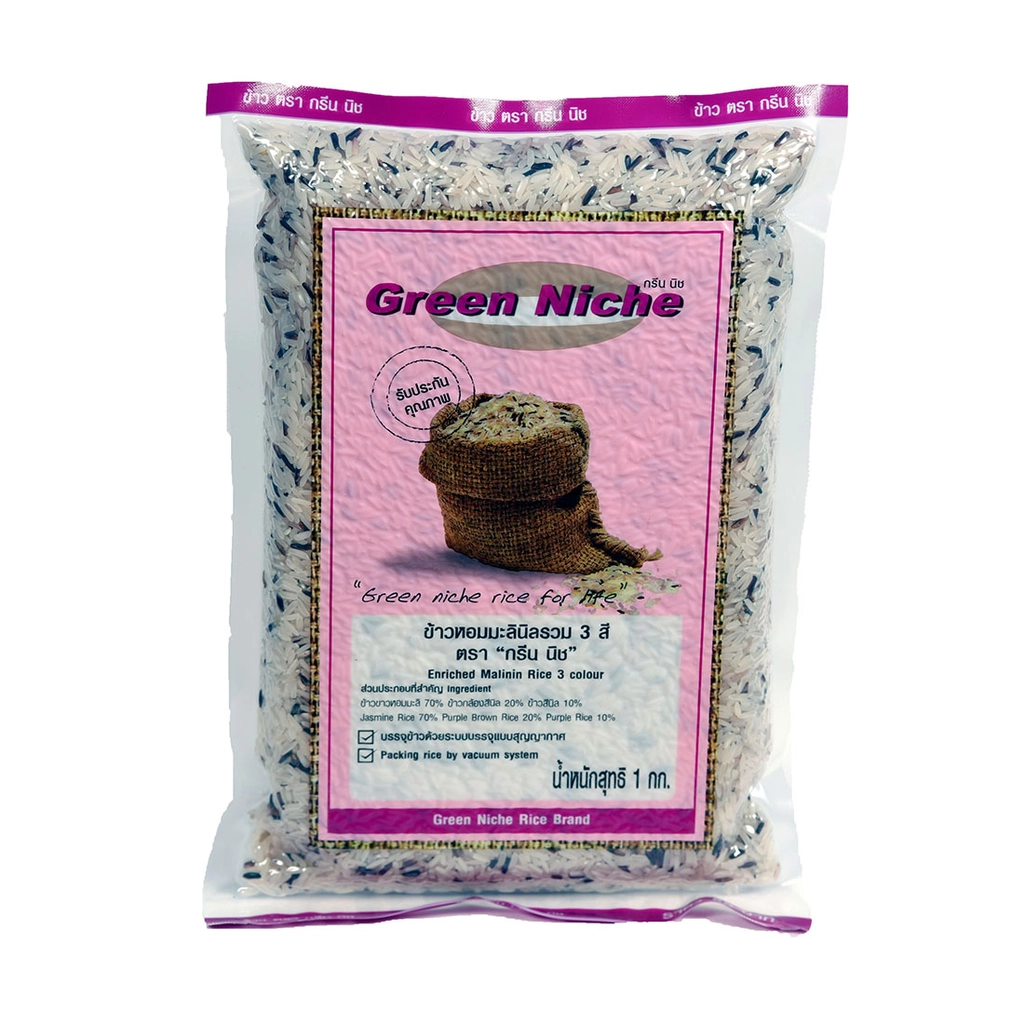 Green Niche Enriched Malinin Rice 1KG.