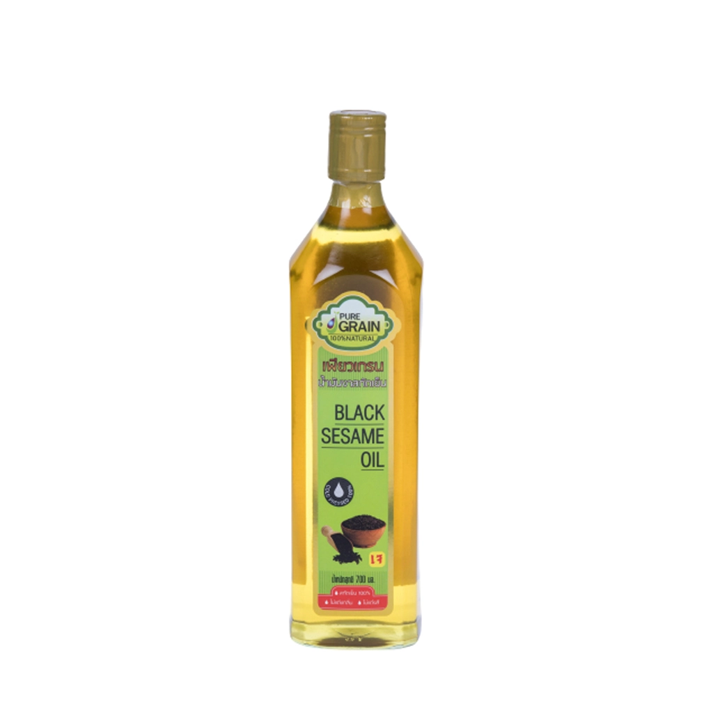 Pure Grain Narural Black Sesame Oil Cold Compressed 700ML.
