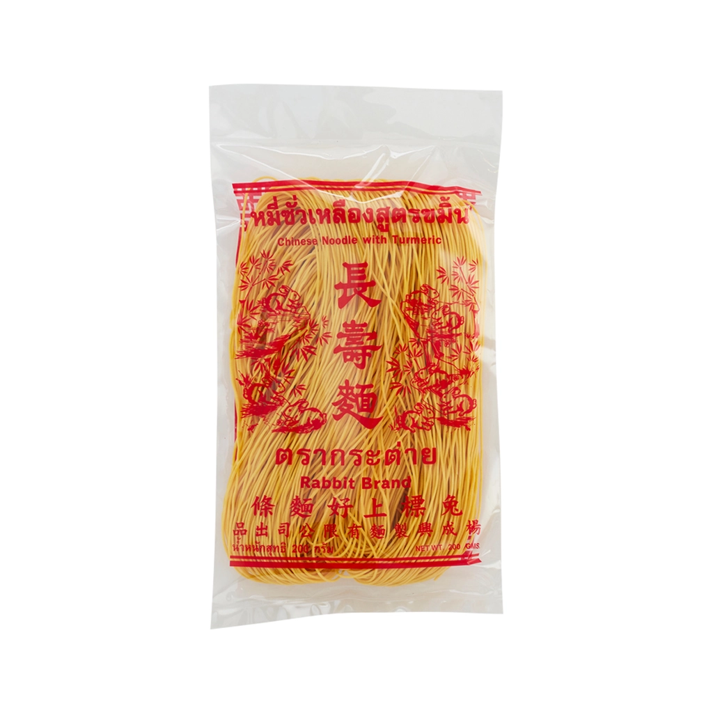 RABBIT - Yellow Chinese Noodles 200G.
