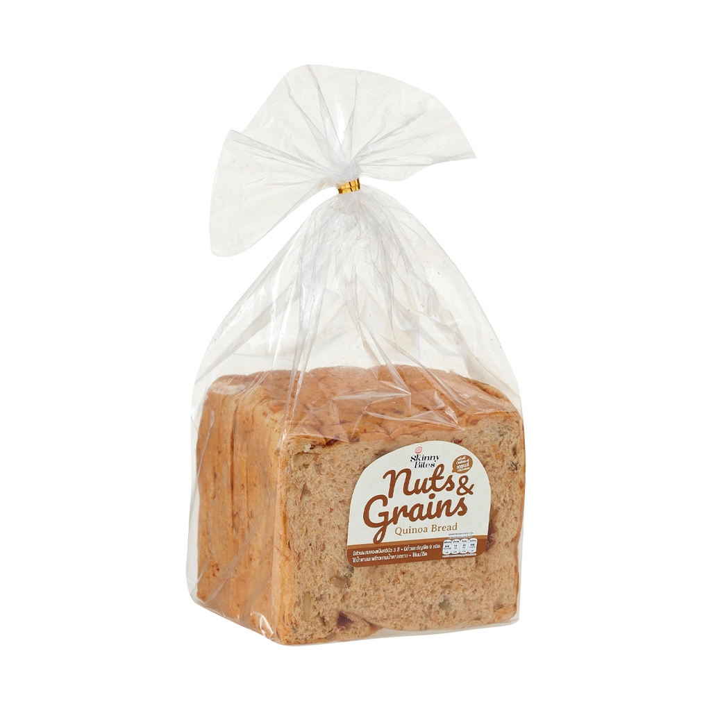 Skinny Bites Whole wheat Nuts & Grains Quinoa Bread 380G.