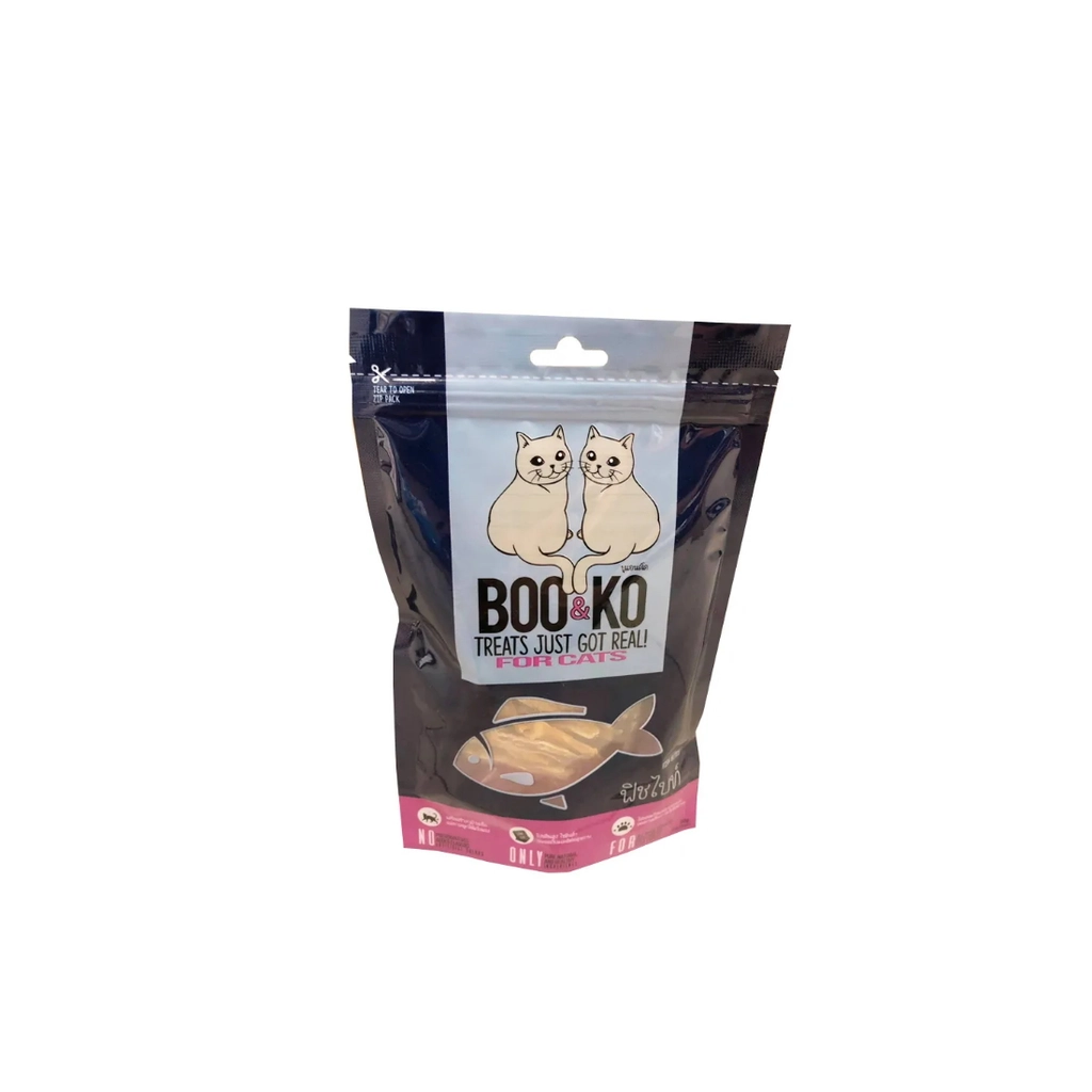 Petclub Boo&Ko Fish Bites 50G. For Cats