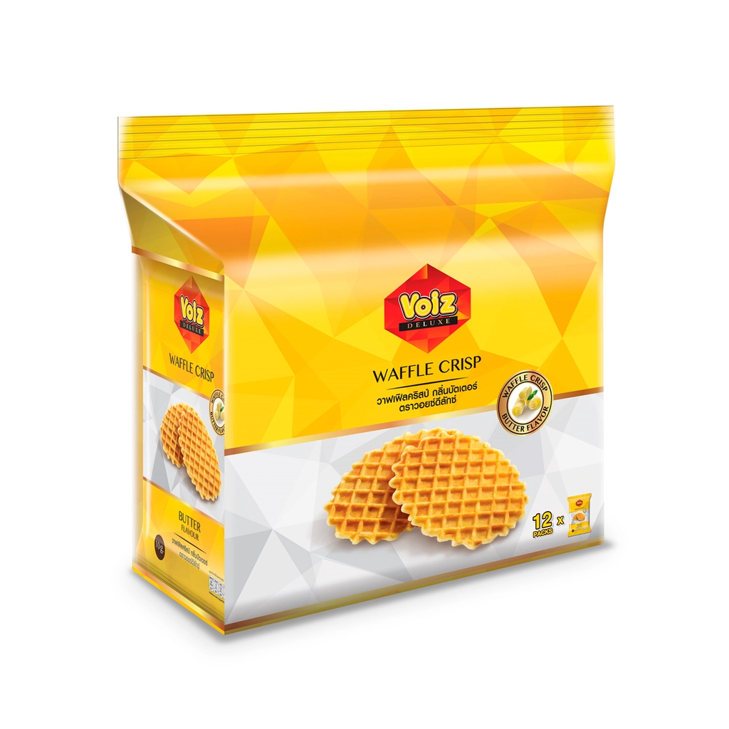 Voiz Deluxe Waffle Crisp Butter Flavor 300G.