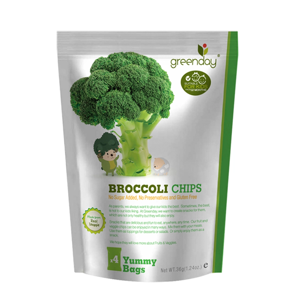Greenday Broccoli Chips 36G.