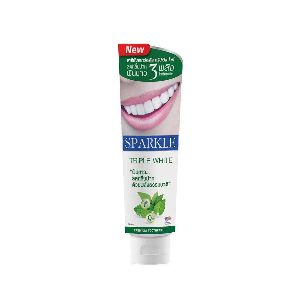 Sparkle Triple White Toothpaste 100G.