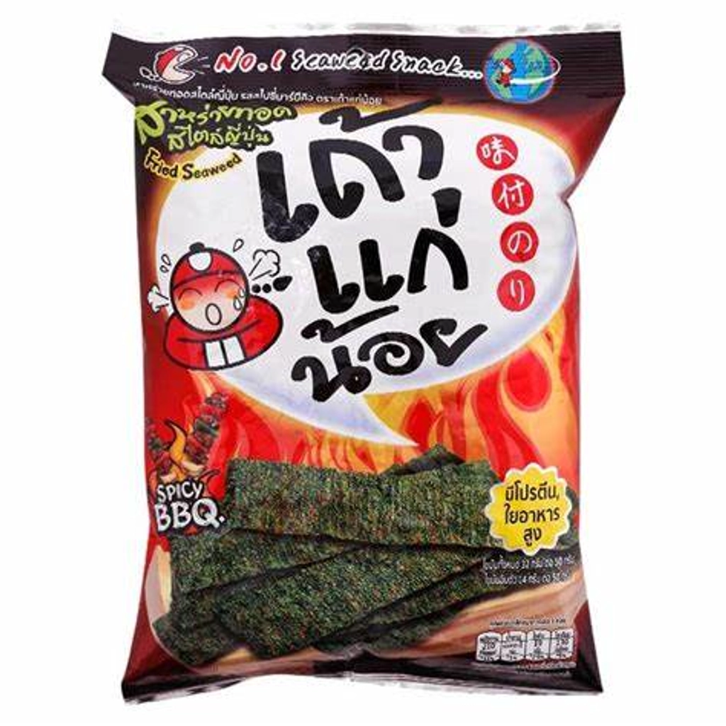 Taokaenoi Normal Angry Spicy BBQ 30G.