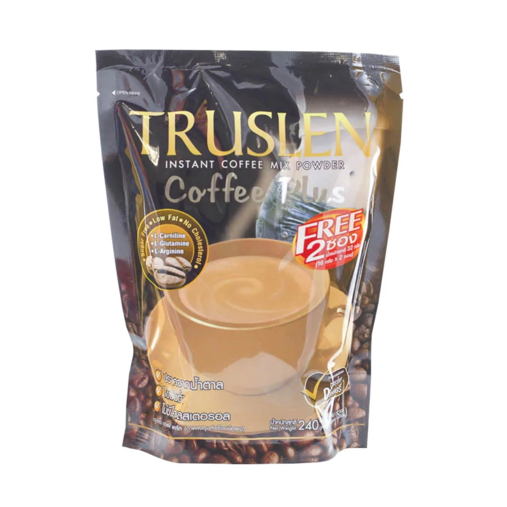 Truslen Coffee Plus 16G. Pack 15 sachets