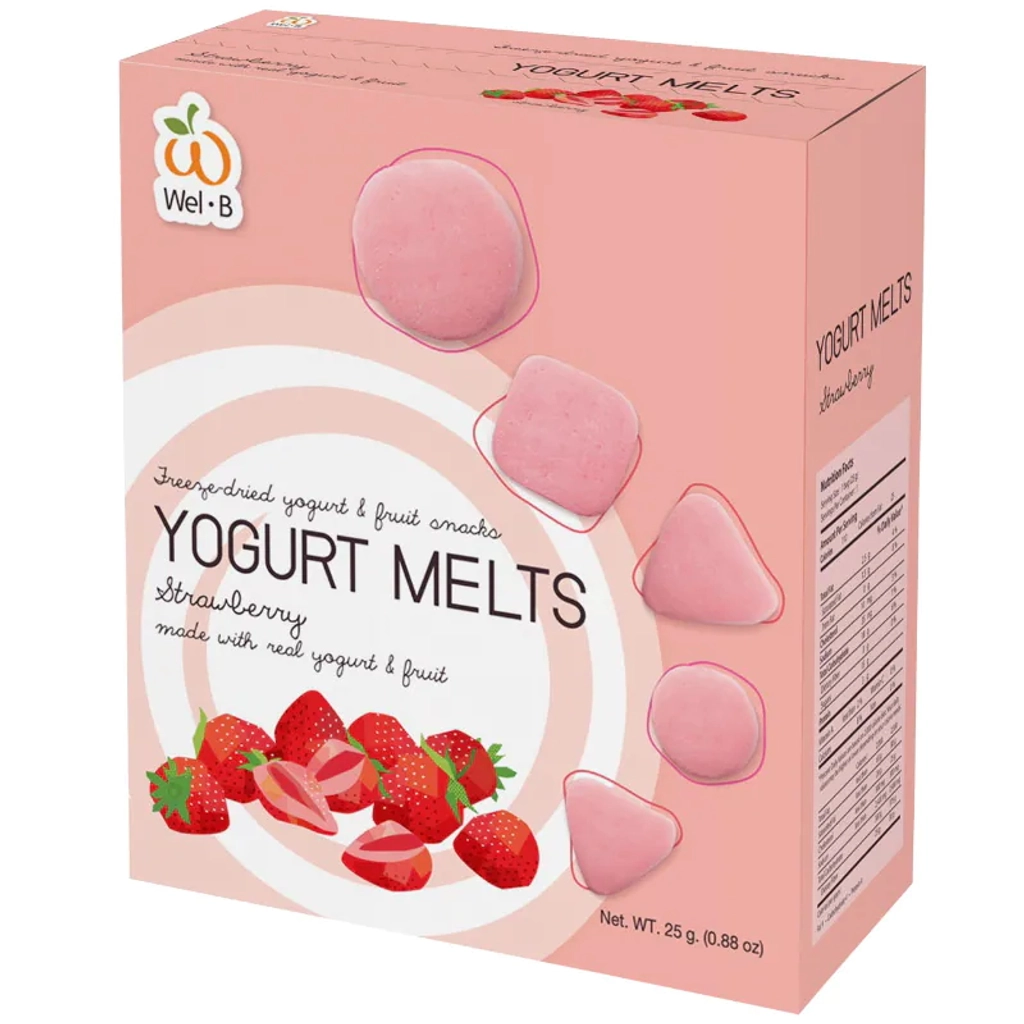 Wel-B Yogurt Malts Strawb 25G.