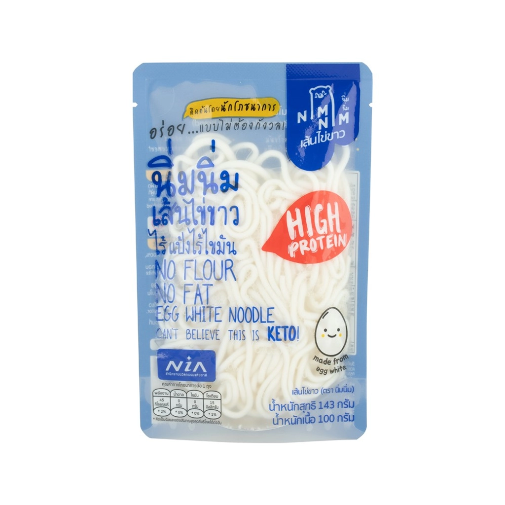 Nim Nim Ready To Eat Egg White Noodle 185G.