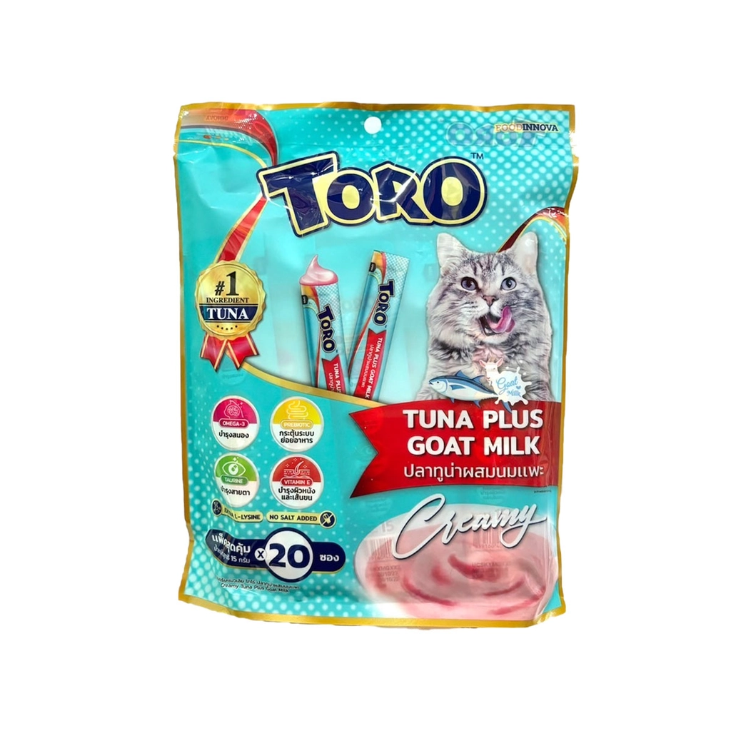 Toro Tuna Plus Goat Milk 20*15G.