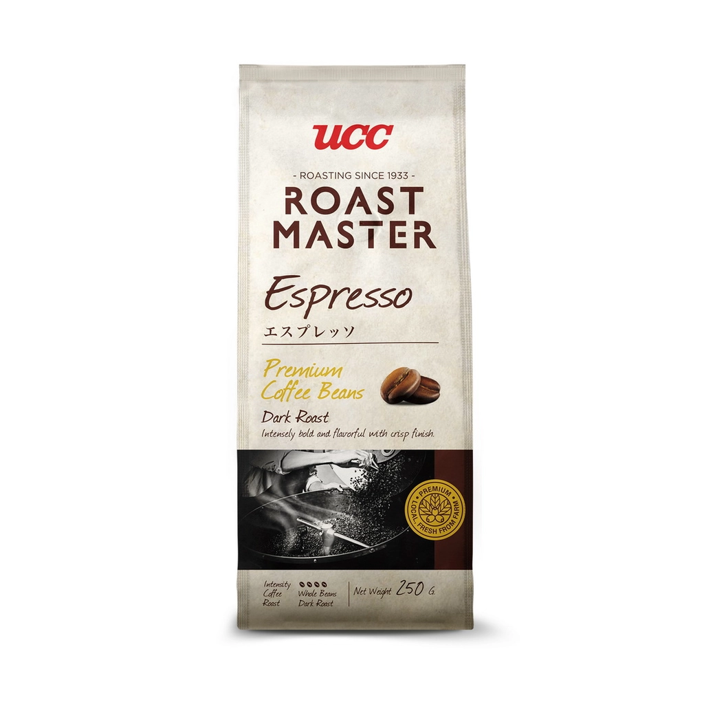 UCC Roast Master Coffee Beans Espresso 250G.