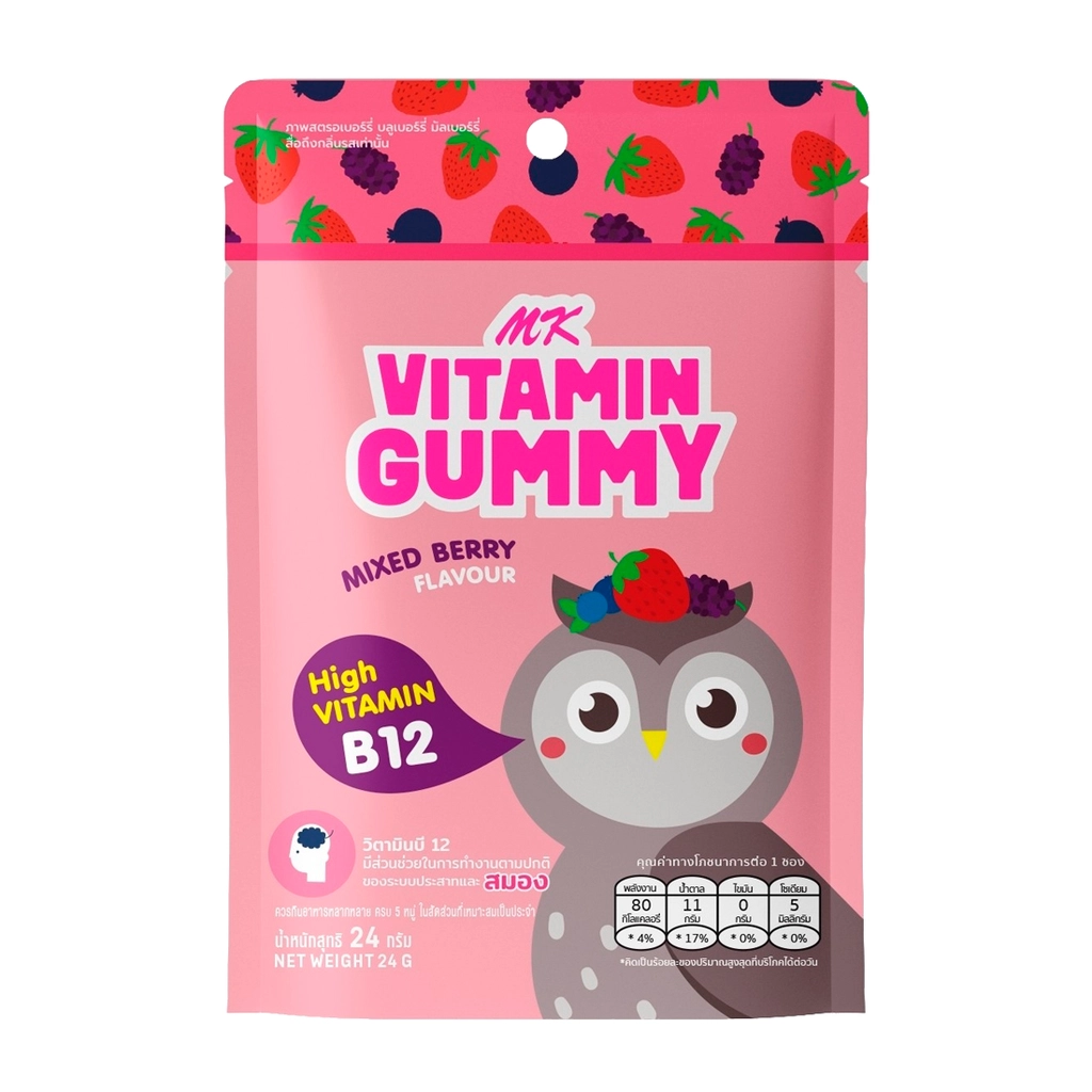 MK Vitamin Gummy Mixed Berry Flavour 24G