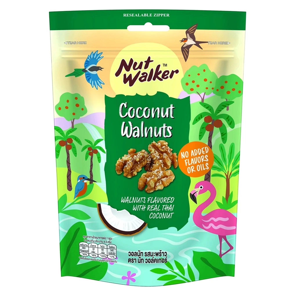 Nut Walker Coconut Walnuts 130G.