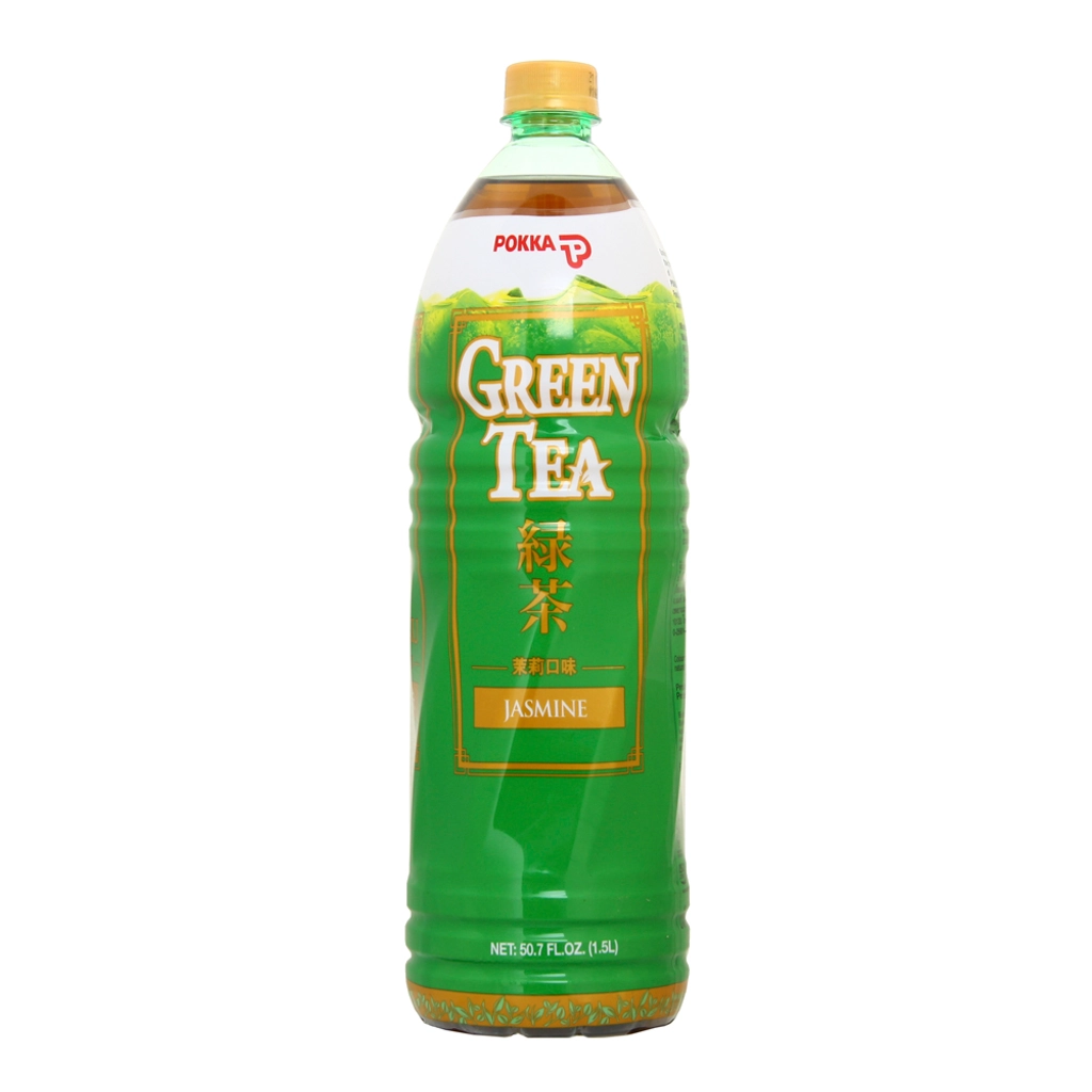 พอคคา ชาเขียวเครื่องดื่มกลิ่นมะลิ 1.5ลิตร