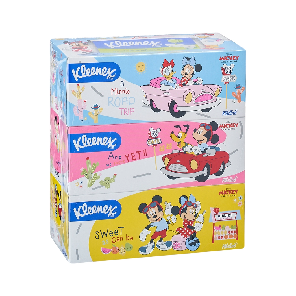 Kleenex Disney Box 135 Sheets Pack 3