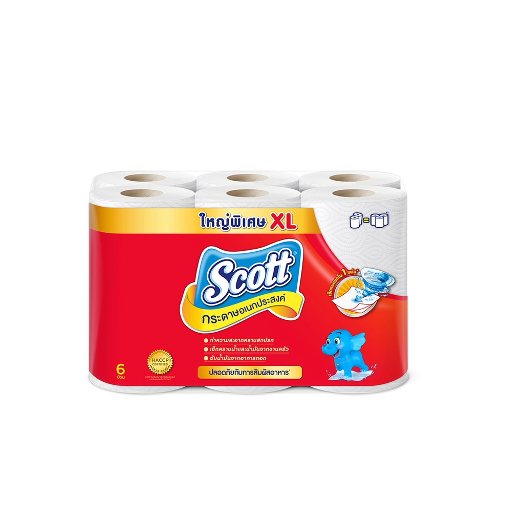 Scott Multipurpose Paper Big Roll XL 6Rolls